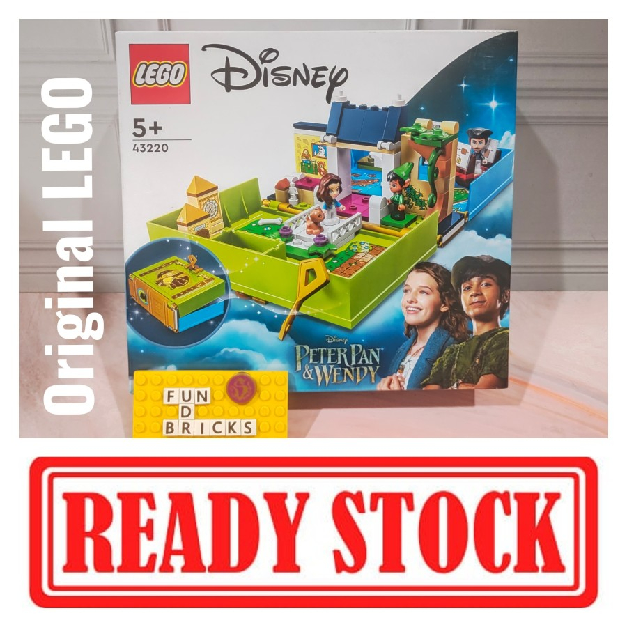 Jual LEGO 43220 Disney Peterpan & Wendy Storybook Adventures | Shopee ...