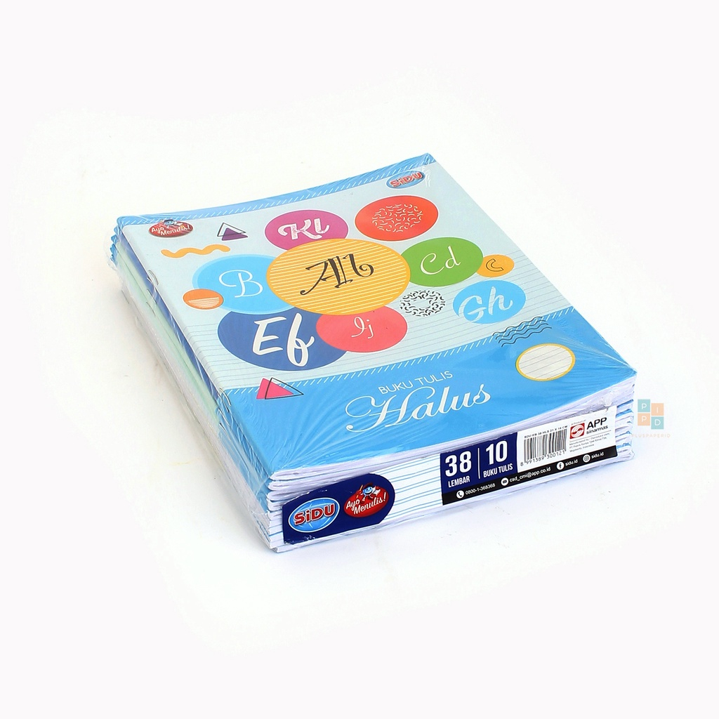 Jual Buku Tulis Halus SIDU 38 Lembar / Buku Tulis Sekolah SIDU ORIGINAL ...