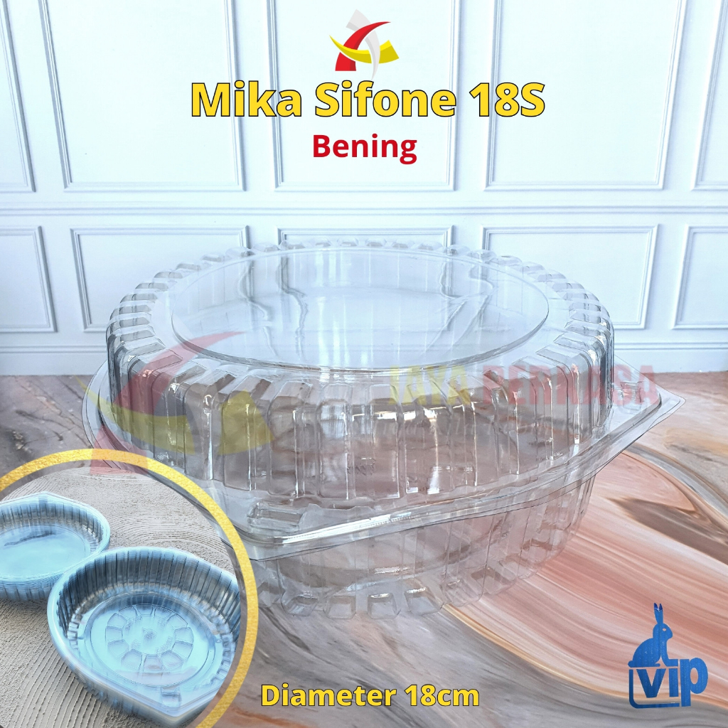 Jual Mika Sifon Bulat 18cm / Mika Sifone 18cm / Mika Bolu / Mika ...