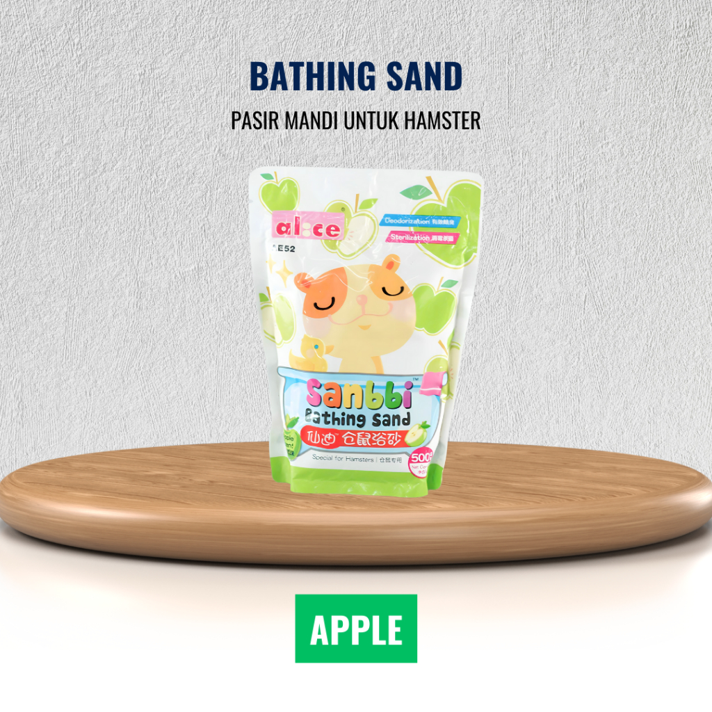 Jual Bathing Sand Sanbbi | Pasir Mandi Hamster Original | 500 Gr ...