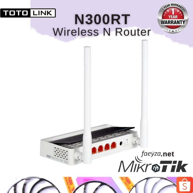 Jual TOTOLINK N300RT Full Setting Access Point MikroTik | Shopee Indonesia