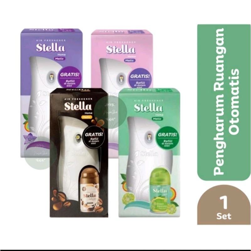 Jual Stella Matic Box Set - Pengharum Ruangan Free Refill | Shopee ...