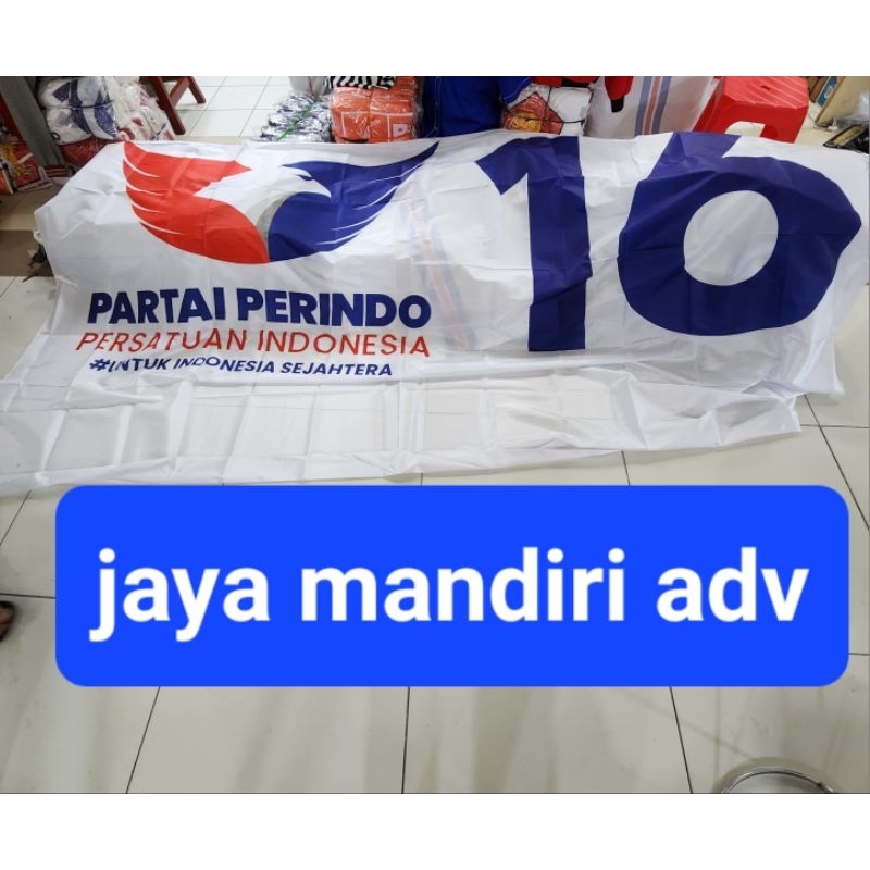Jual bendera partai perindo 2 x 3 m | Shopee Indonesia