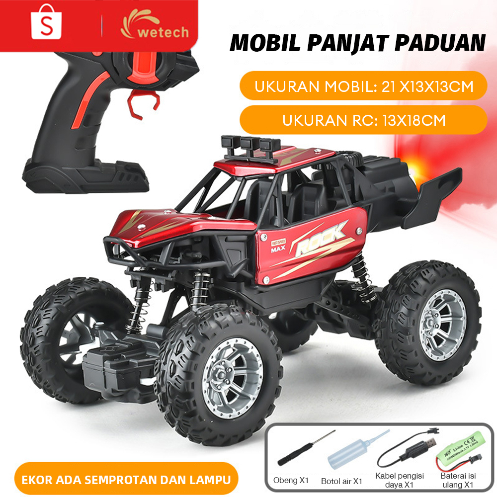 Jual WETECH Mobil Remote Control Spray Mobil Mobilan Offroad Alloy ...