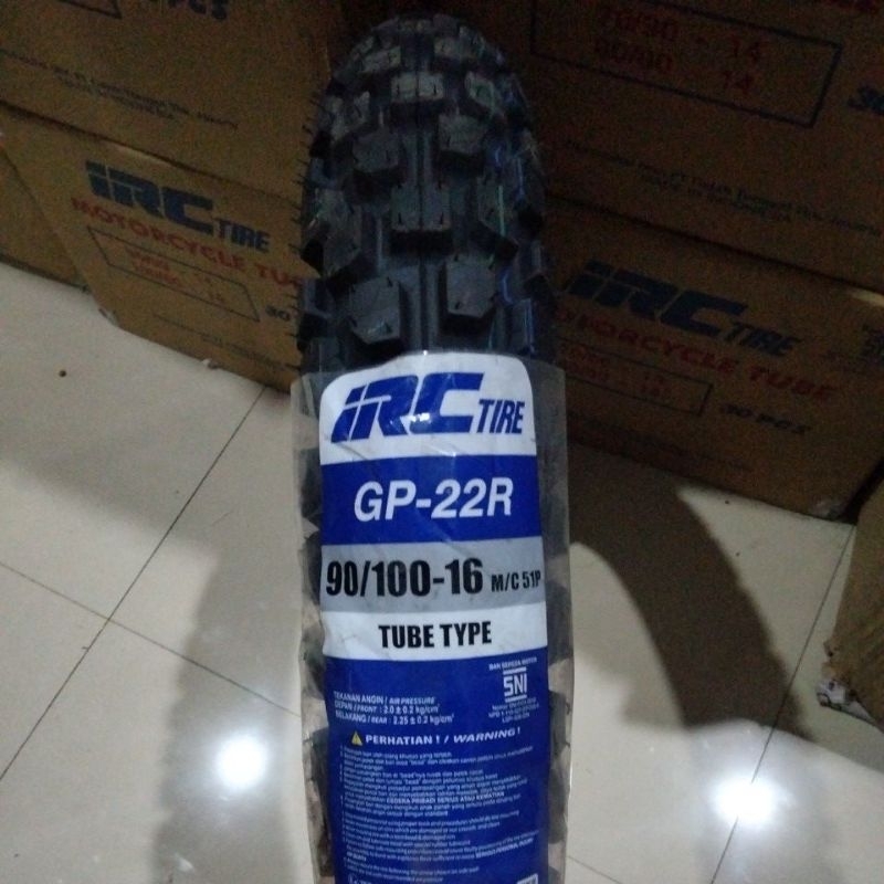 Jual BAN TRAIL 90 100 RING 16 IRC KLX Ban IRC Trail 90 100 16 Ban Trail ...