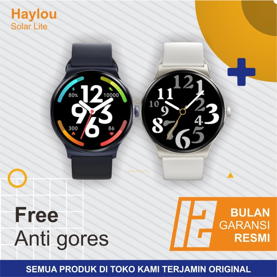 Jual Haylou Solar Lite Smartwatch IP68 SpO2 1.38" Display LS05 Lite ...