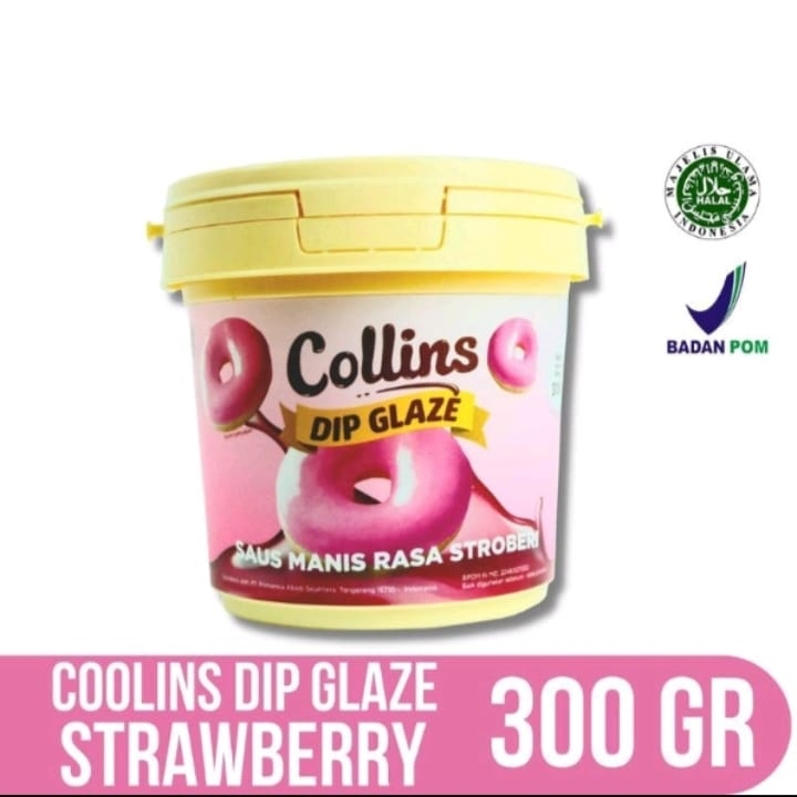 Jual SELAI COLLINS GLAZE VIRAL KEMASAN MINI 300 GR | Shopee Indonesia
