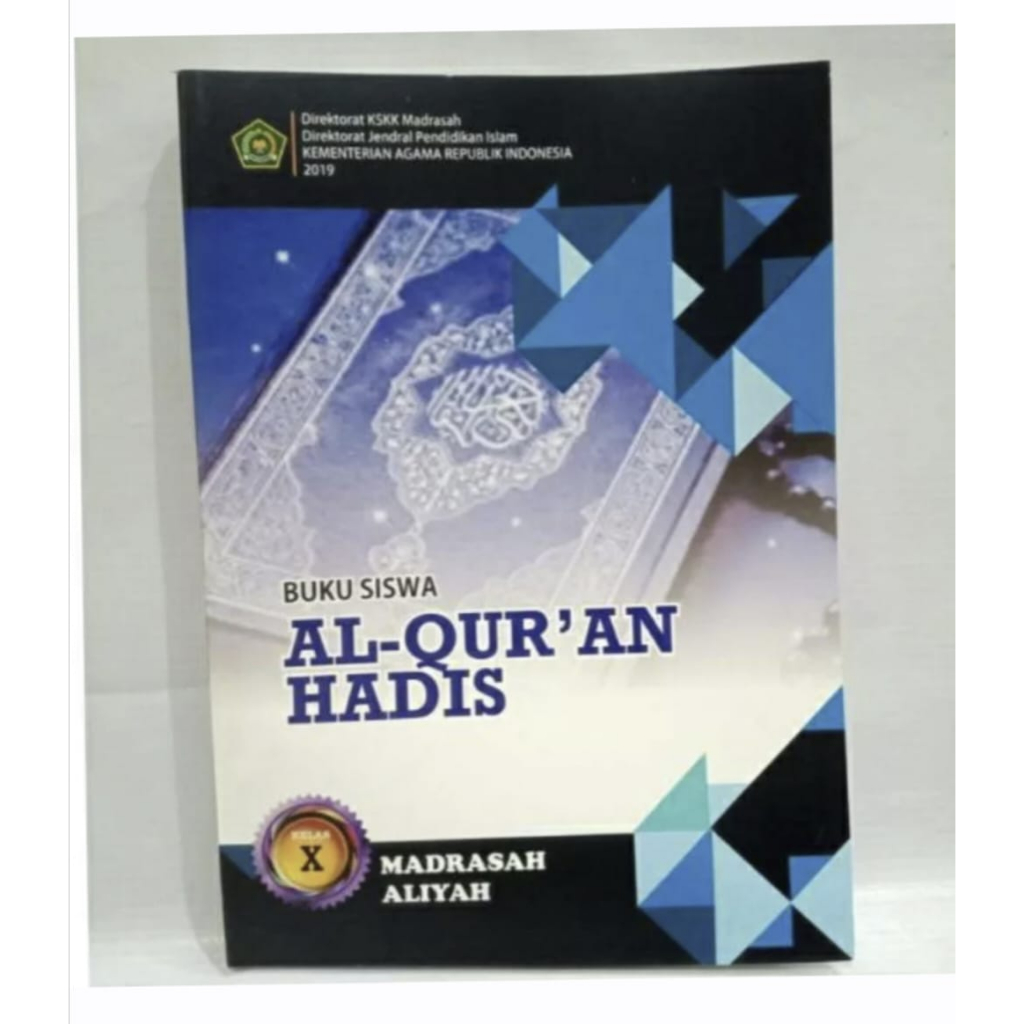Jual BUKU AL-QUR'AN HADIST UNTUK ALIYAH KELAS 10 | Shopee Indonesia