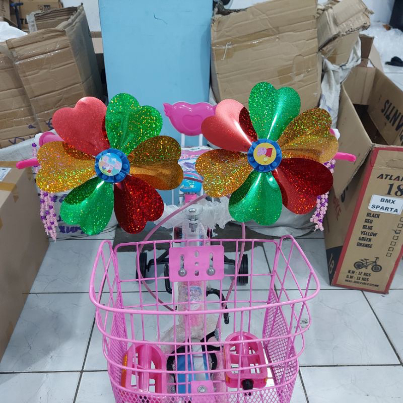 Jual bundling 2 PCS Kincir baling baling atlantis sepeda anak bmx mini ...