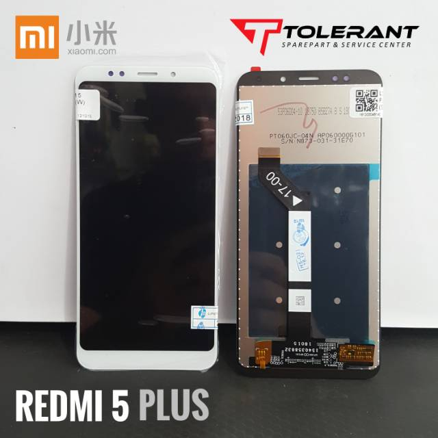 Jual LCD LAYAR TAMPILAN XIAOMI REDMI 5 PLUS FULLSET TOUCHSCREEN TC ...