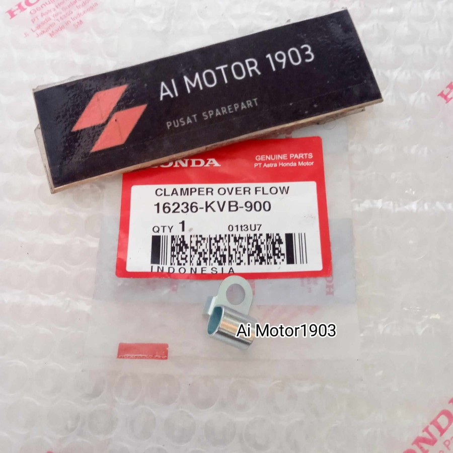 Jual CLAMPER OVER FLOW CLAM SALURAN BENSIN BEAT VARIO SPACY 16236-KVB ...