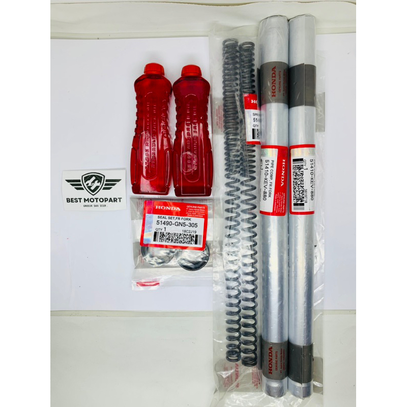 Jual Paket As Shock+Per KEV Supra X 125-Kharisma-Supra Lama-Supra Fit ...