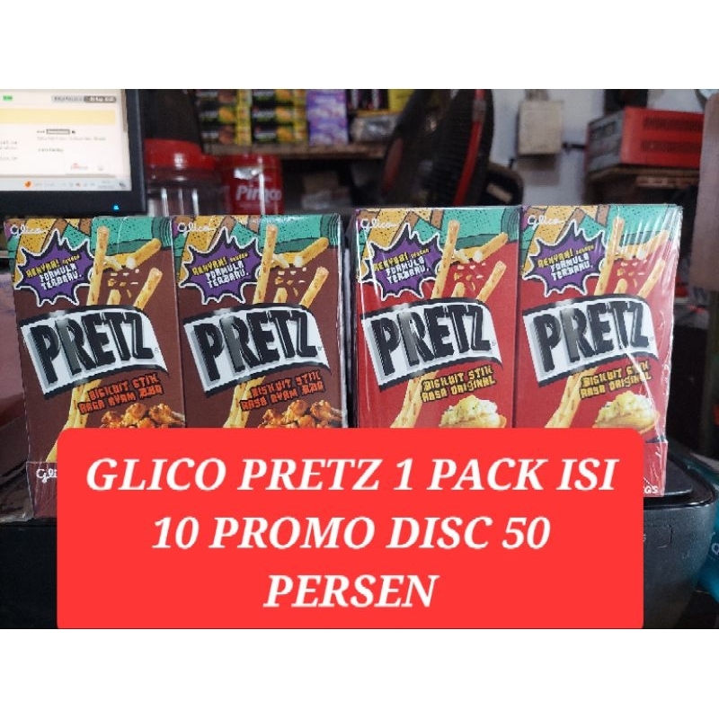 Jual Glico PRETZ 1 PACK ISI 10 BOX | Shopee Indonesia