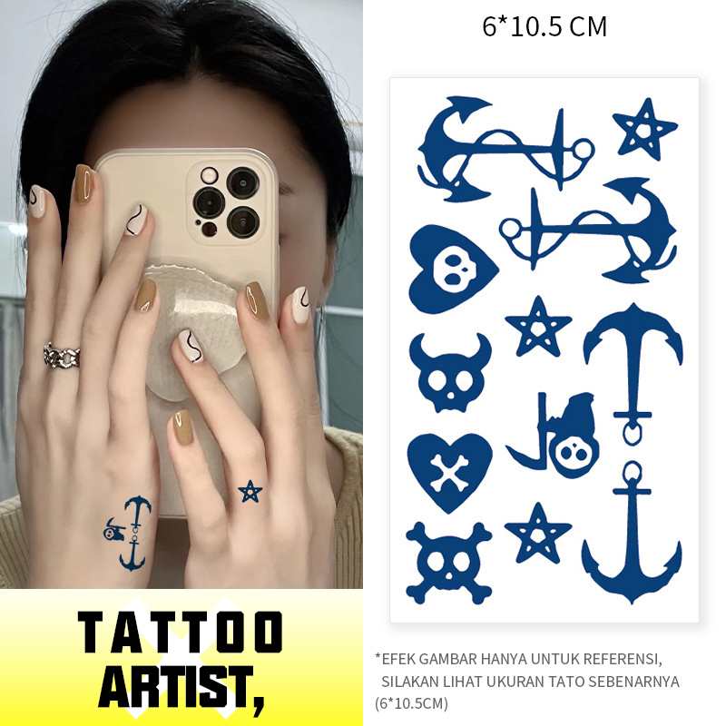 Jual Motif lucu tato, pola lucu tatto, tato temporer,tahan air,Stiker ...