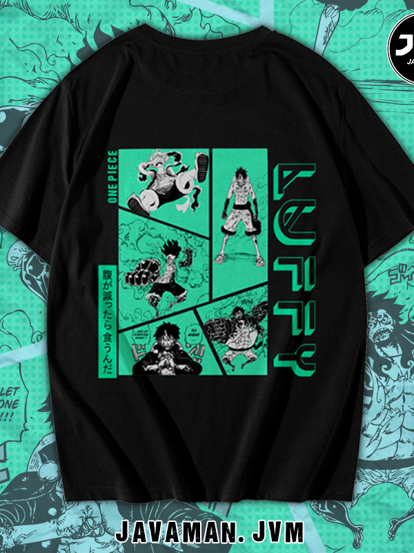 Jual TSHIRT DISTRO LUFFY GEAR FIVE / KAOS ANIME SERIES / MANGA / WIBU ...