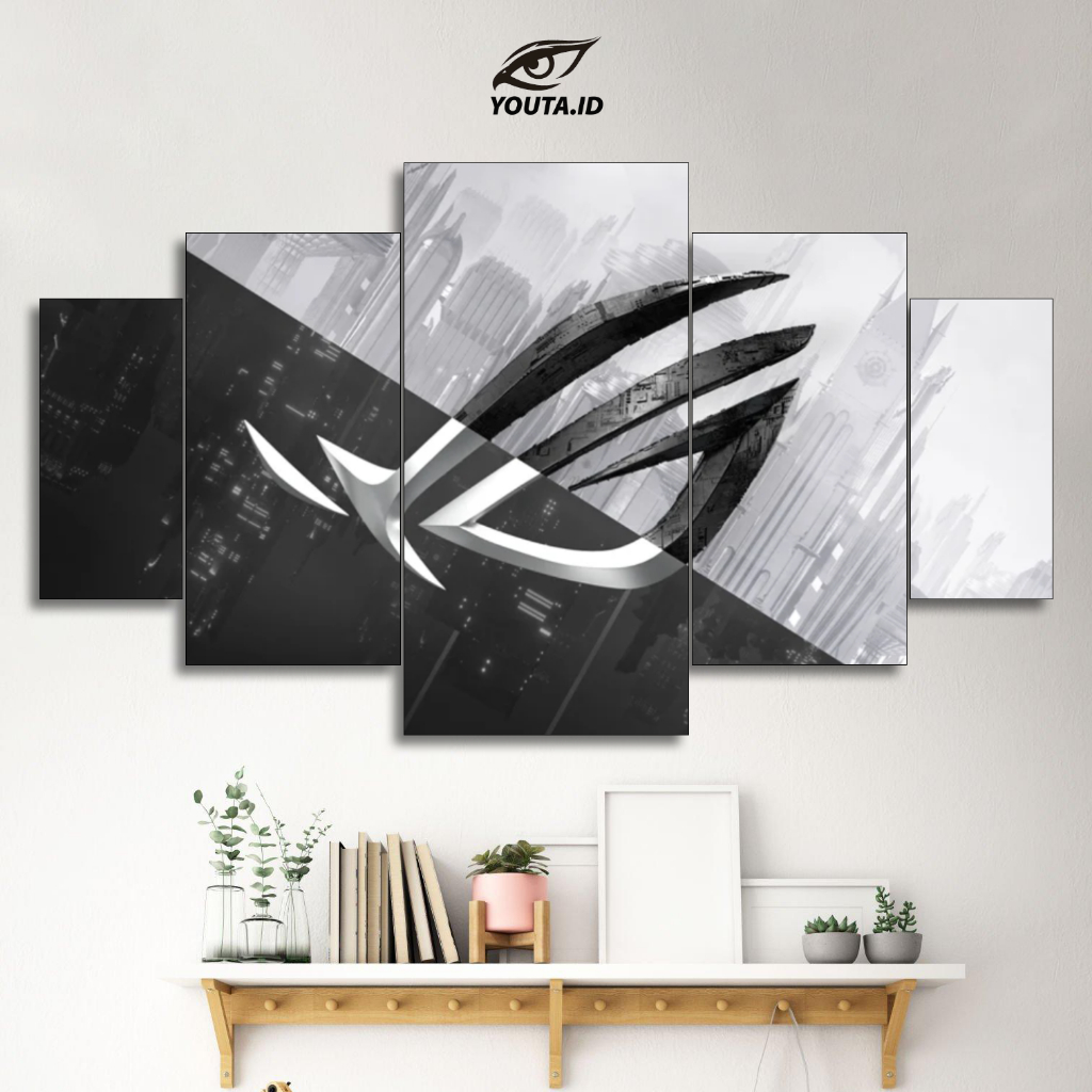 Jual YOUTA.ID HIASAN PAJANGAN DINDING ROG POSTER ROG 1 SET REPUBLIC OF ...