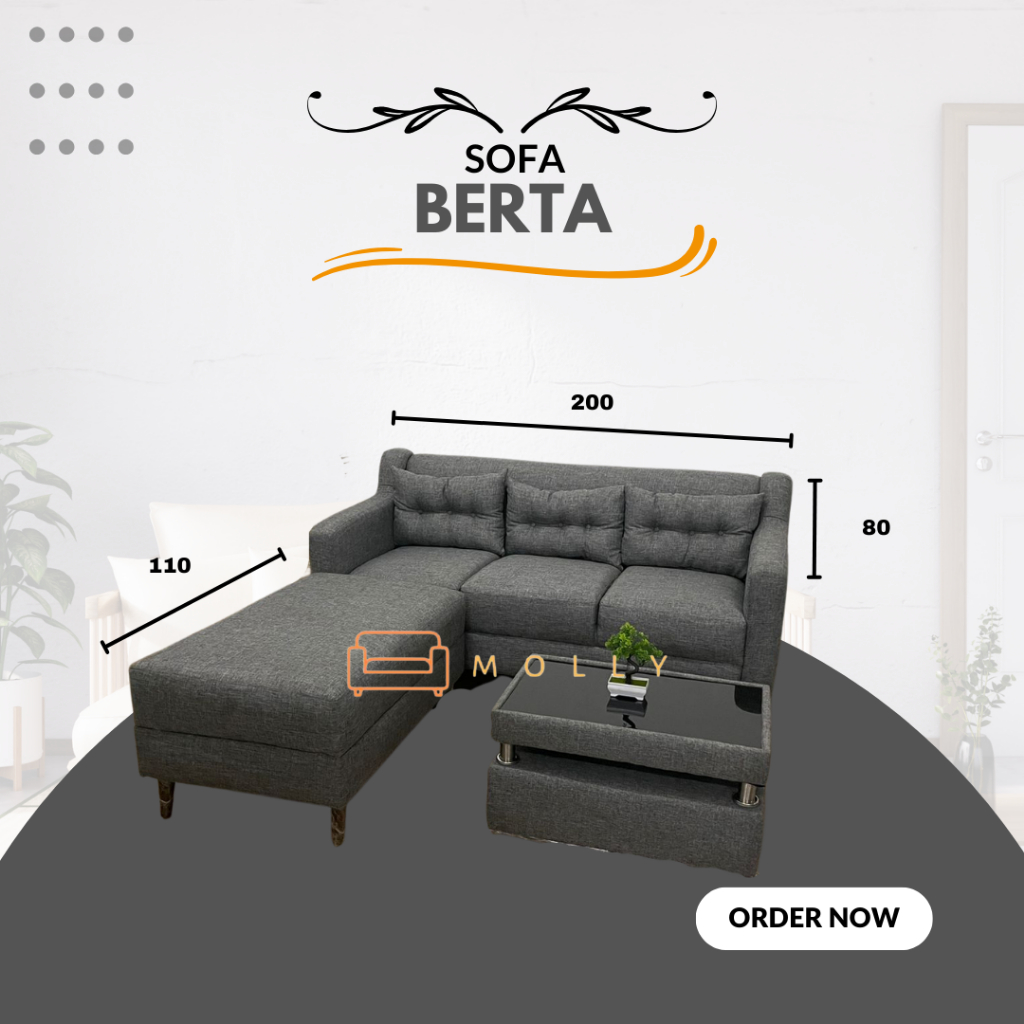 Jual SOFA BERTA / SOFA CUSTOM | Shopee Indonesia