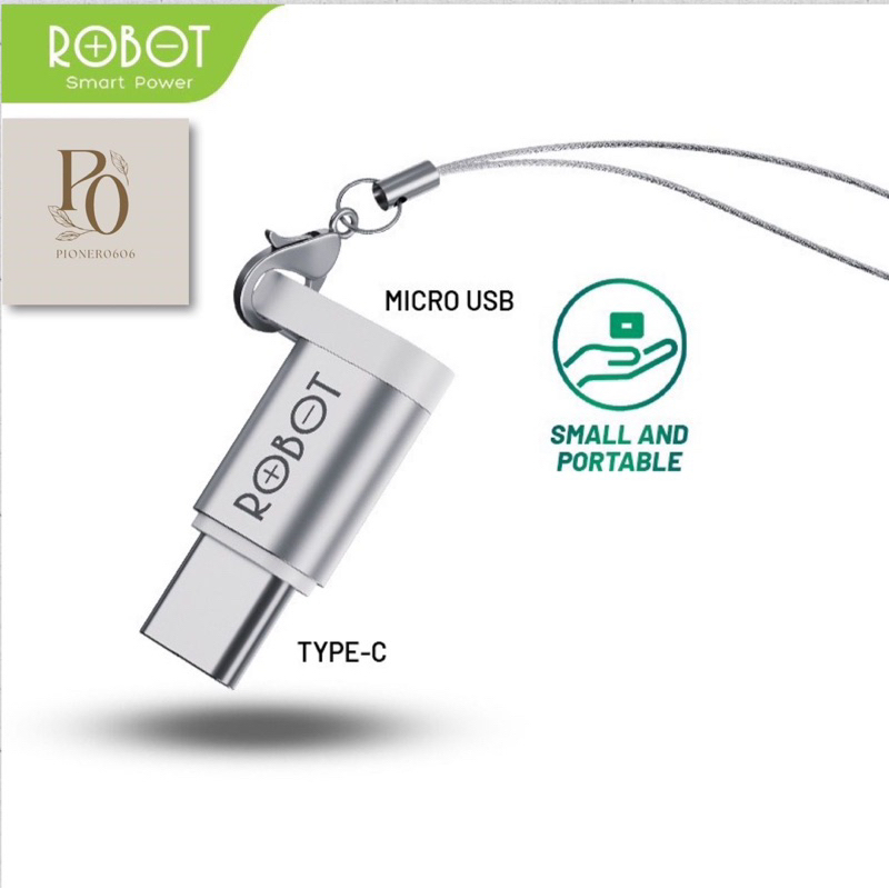 Jual Robot RT-OTG02 Adapter OTG USB-C Type-C to Micro USB Small ...
