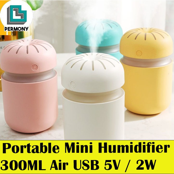 Jual Humidifier Mini Portable Twilight Mist Maker 300ml Kabut USB Mesin ...