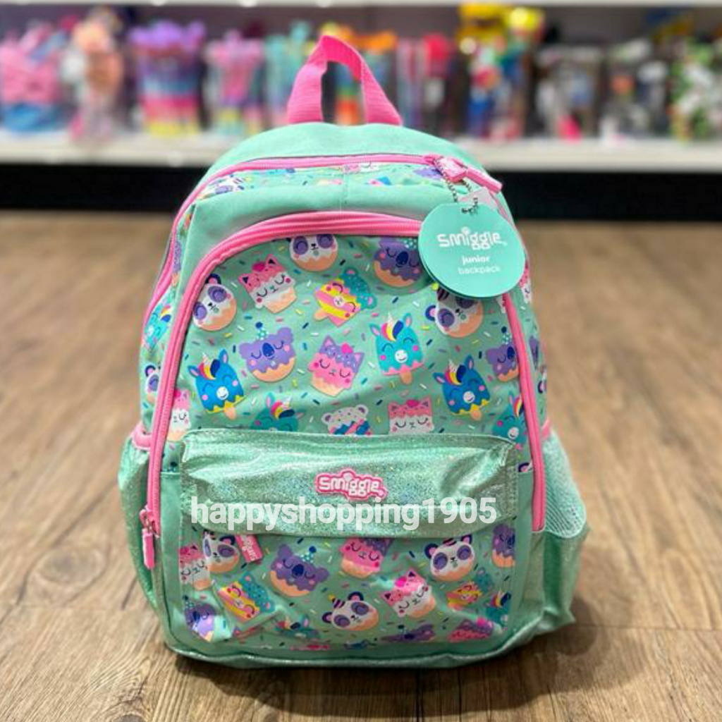 Jual SMIGGLE JUNIOR BACKPACK CLOUD9 MINT- TAS RANSEL SMIGGLE | Shopee ...