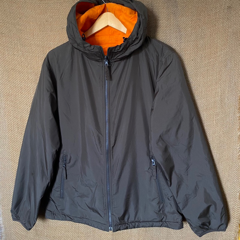 Jual Uniqlo Reversible Fleece Parasute Jacket Man | Shopee Indonesia
