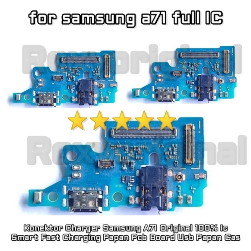 Jual Konektor Charger Samsung A71 Original 100% Ic Smart Fast Charging ...