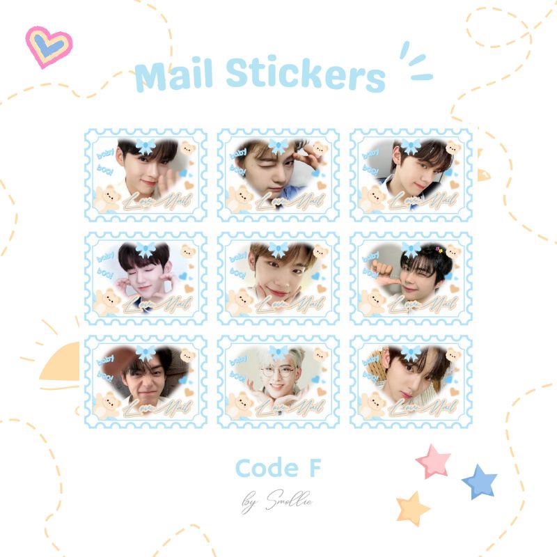 Jual [PO] ZEROBASEONE MAIL STICKER ALA SELLKOR STIKER DECO/FREEBIES ...