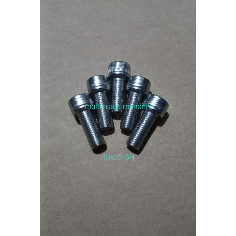 Jual ( satuan ) baut baud L 10×25 stainlees, baut stainlees stell m10 ...
