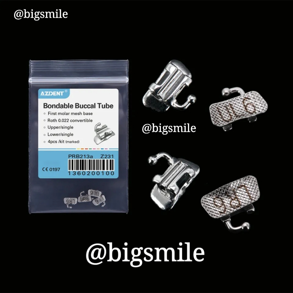 Jual BUCCAL TUBE CONVERTIBLE Bondable Buccal Tube Convertible PREMIUM ...
