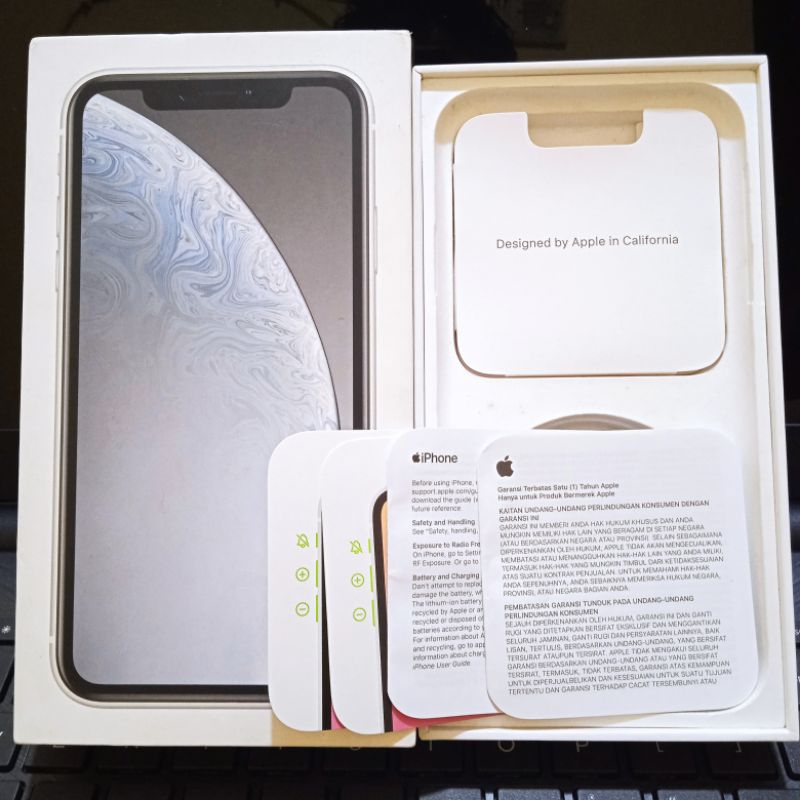 Jual Dus Box iPhone Xr Putih/White Original iBox Digimap | Shopee Indonesia