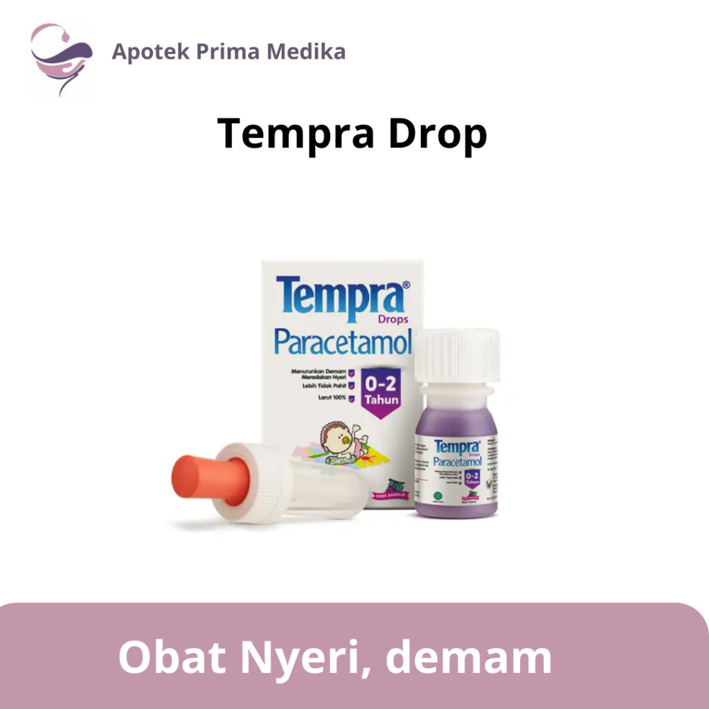 Jual Tempra Drop / Demam / Demam Bayi/Penurun Demam Bayi/Penurun Panas ...