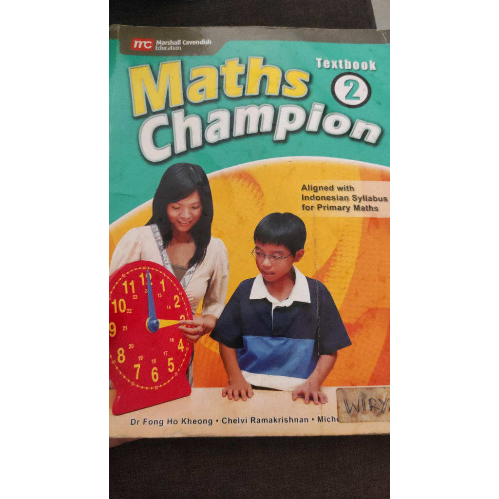 Jual Buku Bekas Matematika Maths Champion Workbook 2 dan Textbook 2 ...