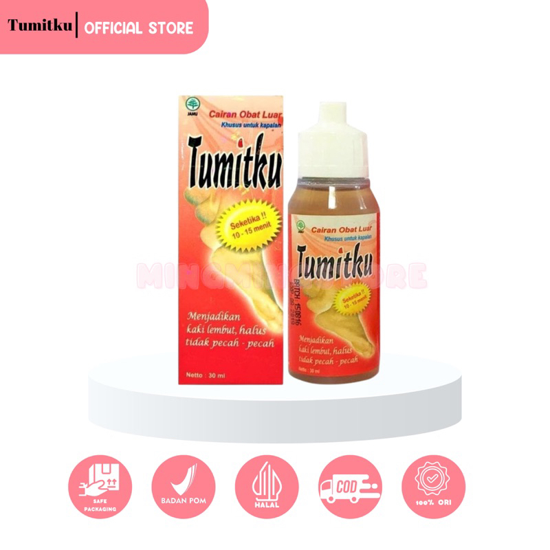 Jual TUMITKU 30ML MENGATASI KAKI PECAH PECAH OBAT TUMIT KAPALAN ...