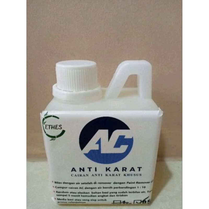 Jual Ac cairan anti karat khusus besi kemasan 0,5 kg | Shopee Indonesia