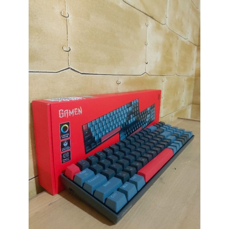 Jual Mini Keyboard Mechanical Gaming TITAN IV Black Original | Shopee ...