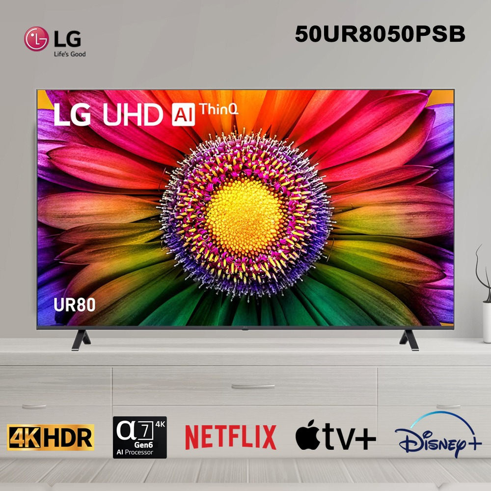 Jual LG 50UR8050PSB Smart TV 4K LG UHD UR8050PSB 50 inci, 2023=PACKING KAYU | Shopee Indonesia