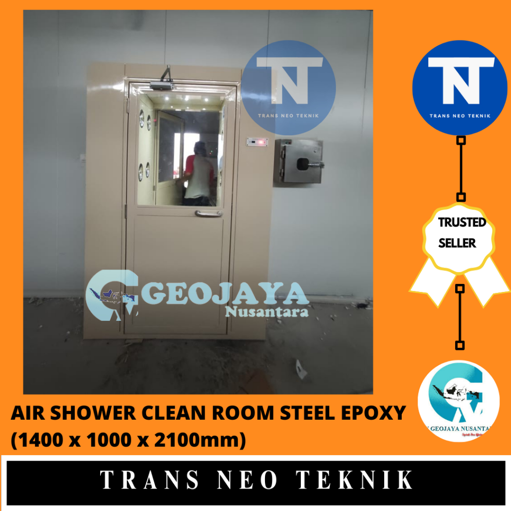 Jual AIR SHOWER CLEAN ROOM STEEL EPOXY (1400 x 1000 x 2100mm) | Shopee ...
