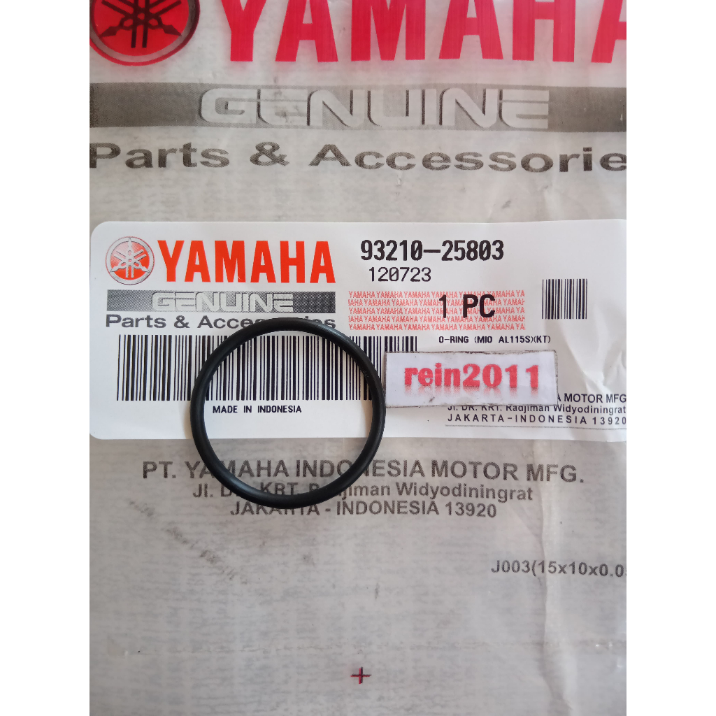 Jual ORING INTAKE INTEK MANIFOLD MANIPOL MIO SOUL MIO SPORTY NOUVO FINO KARBU ASLI ORI YAMAHA ...