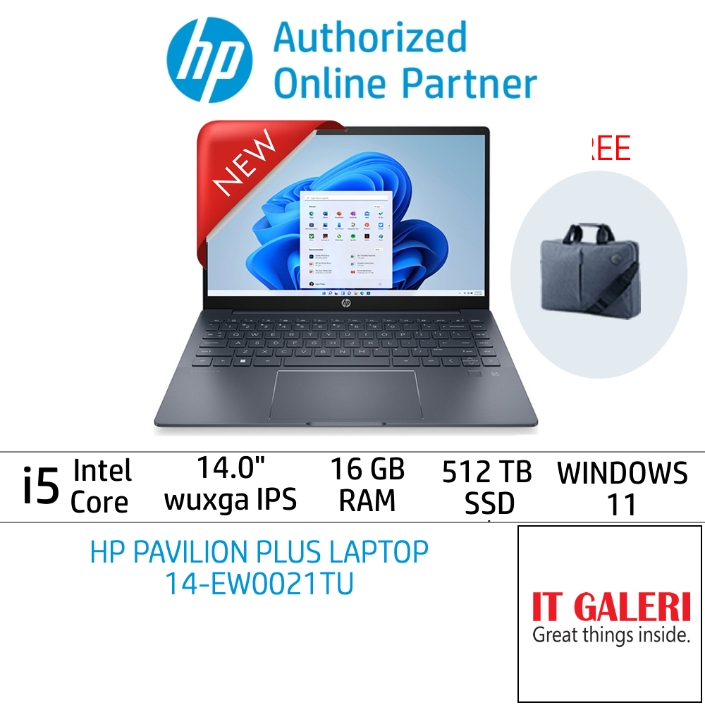Jual HP Pavilion Plus 14-EW0020tu / 14-ew0021tu Intel Core i5-1355U ...
