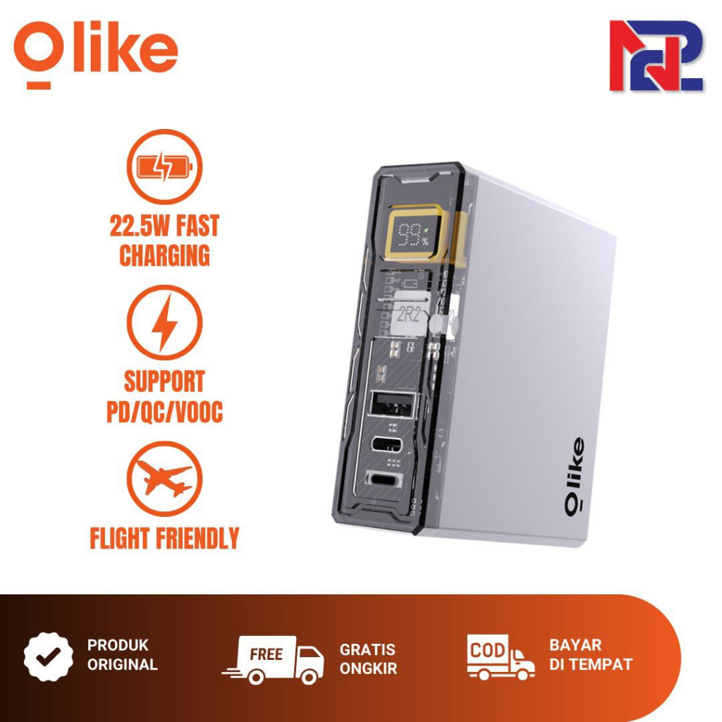 Jual OLIKE Powerbank Powerace P8 22W Fast Charging 10000 Mah | Shopee ...