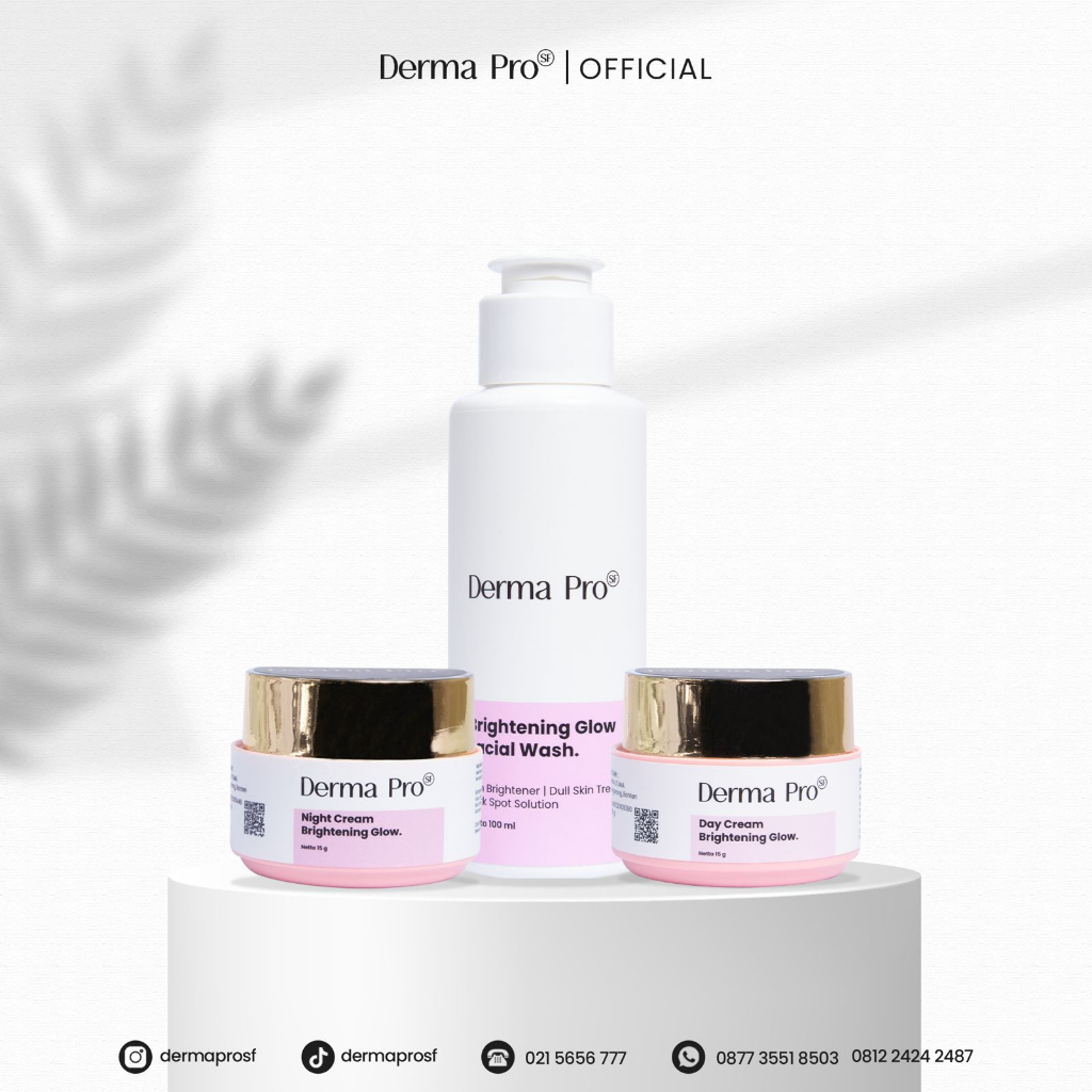 Jual BRIGHTENING GLOW CREAM DERMAPRO SF | Shopee Indonesia