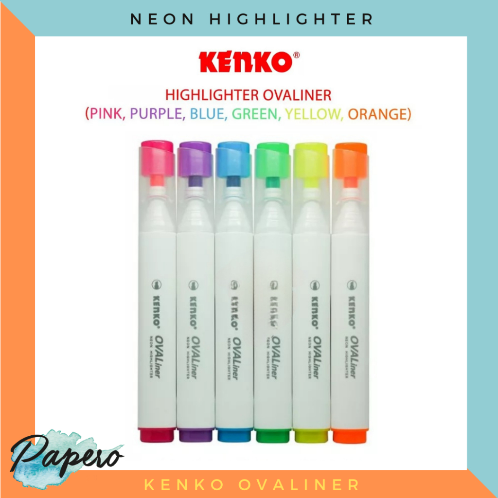 Jual Highlighter Ovaliner Neon / Fluorescent Pen / Highlighter Pen ...