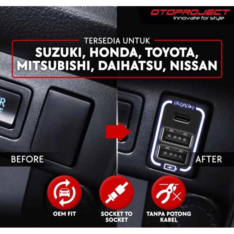 Jual FAST CHARGER BY OTO PROJECT | Shopee Indonesia