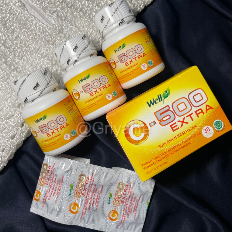 Jual CNI WELL 3 C-500 EXTRA (STRIP / BOTOL) | Shopee Indonesia