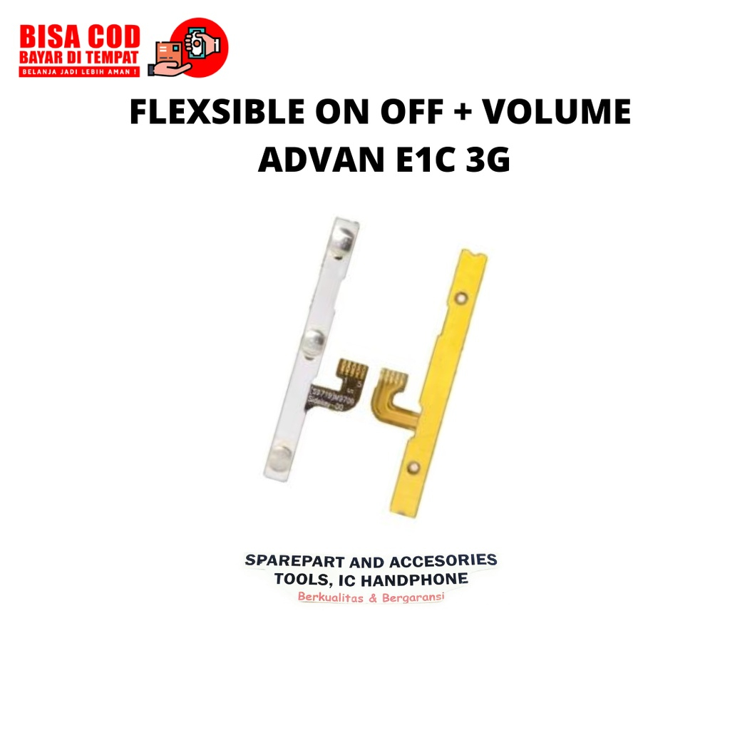 Jual Flexible Flexibel On Off Volume Advan E1C 3G - Fleksibel Fleksible Tombol Power Switch On ...