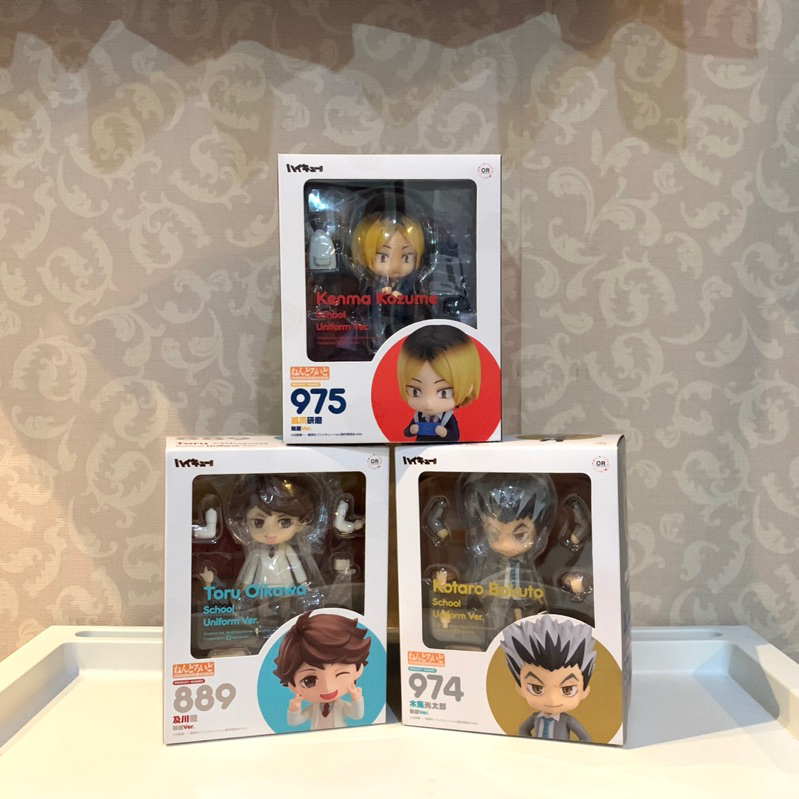 Jual Bulk nendoroid haikyuu uniform series (Kenma 975, Oikawa 889 ...