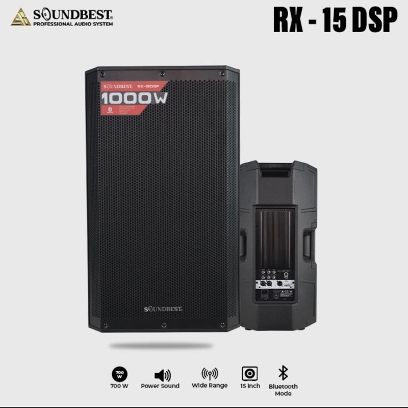Jual Speaker Aktif Soundbest RX 15 DSP Original 15 inch Active RX15 DSP | Shopee Indonesia