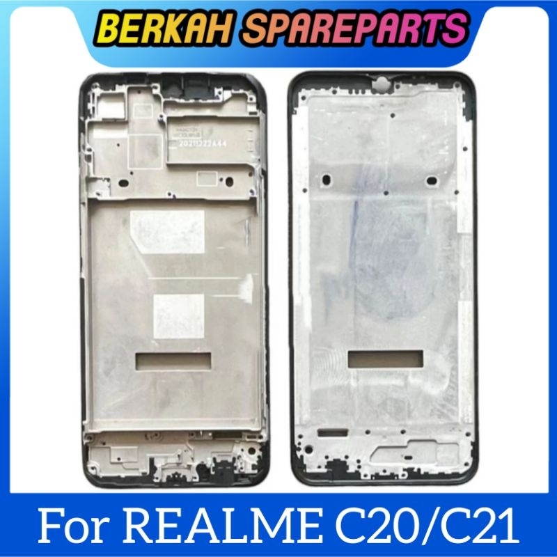 Jual FRAME TULANG LCD REALME C20 C21 C11 2021 TATAKAN DUDUKAN LCD ORIGINAL | Shopee Indonesia