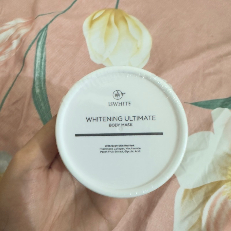 Jual ISWHITE Whitening Ultimate Body Mask ISWHITE Body Mask Travel Size ...