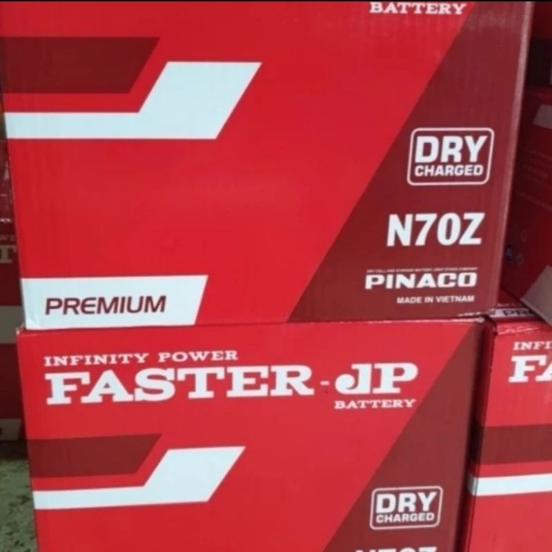 Jual AKI BATERAI BASAH FASTER N70Z/75D31R 75AH COLT L300 PANTHER KIJANG ...